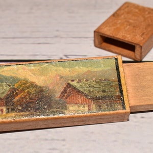 Antique Needle Box Gorgeous Grand Tour Wooden Case Tervoz - Etsy