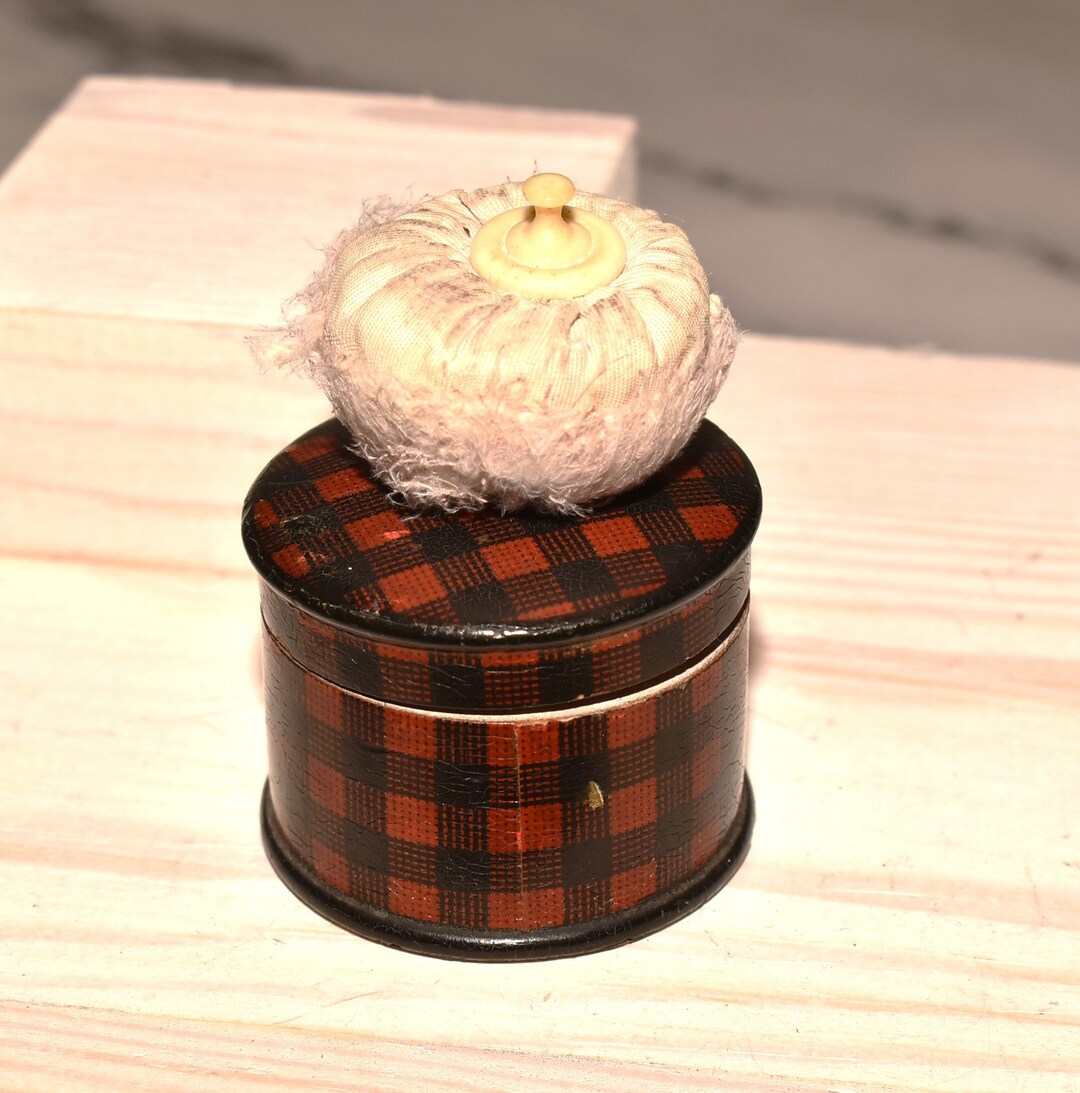 Rare Antique Rob Roy Mauchline Tartan Box Beautiful Victorian Macgregor ...