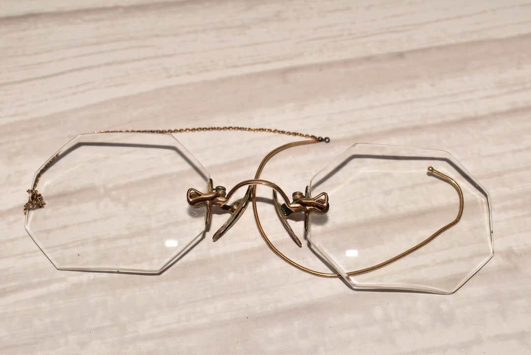 Antique Spectacles Wonderful Original Victorian 12ct Gold Filled ...