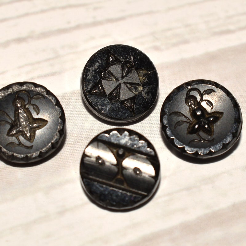 Glass Buttons - Etsy