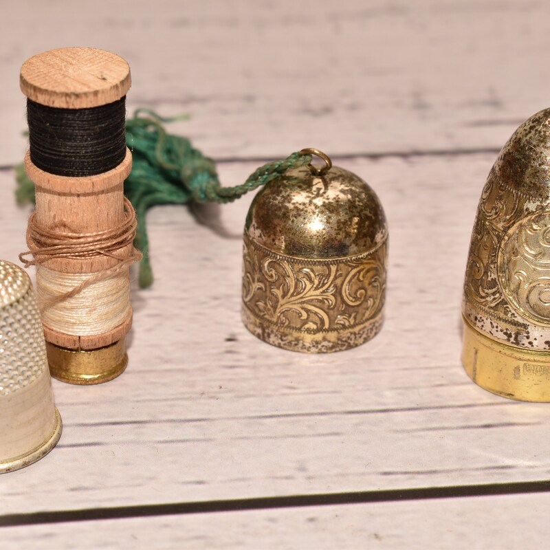 Silver Thimble Case - Etsy