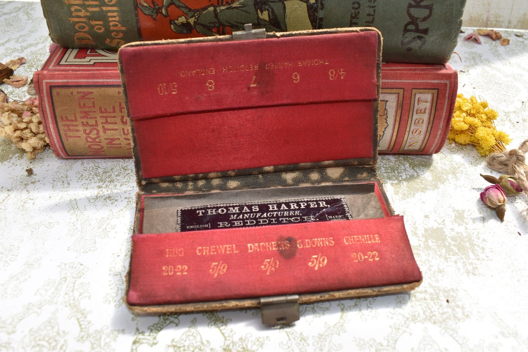Victorian Needle Case Set Gorgeous Thomas Harper & Sons Redditch ...