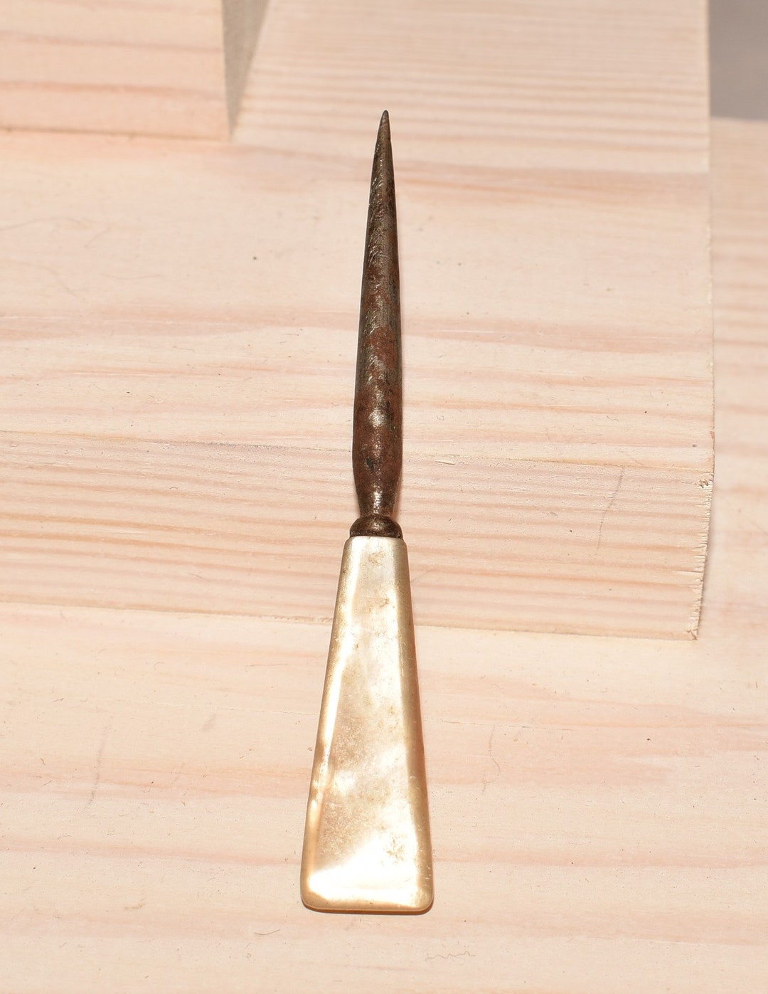 Antique Sewing Awl/stiletto - Gorgeous Victorian for Sewing/leather Etc ...