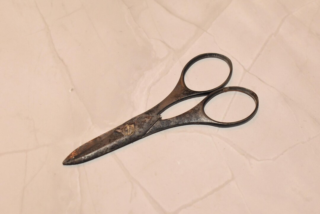 Victorian Steel Tailor Scissors - Small Antique Sewing Tool - Etsy ...