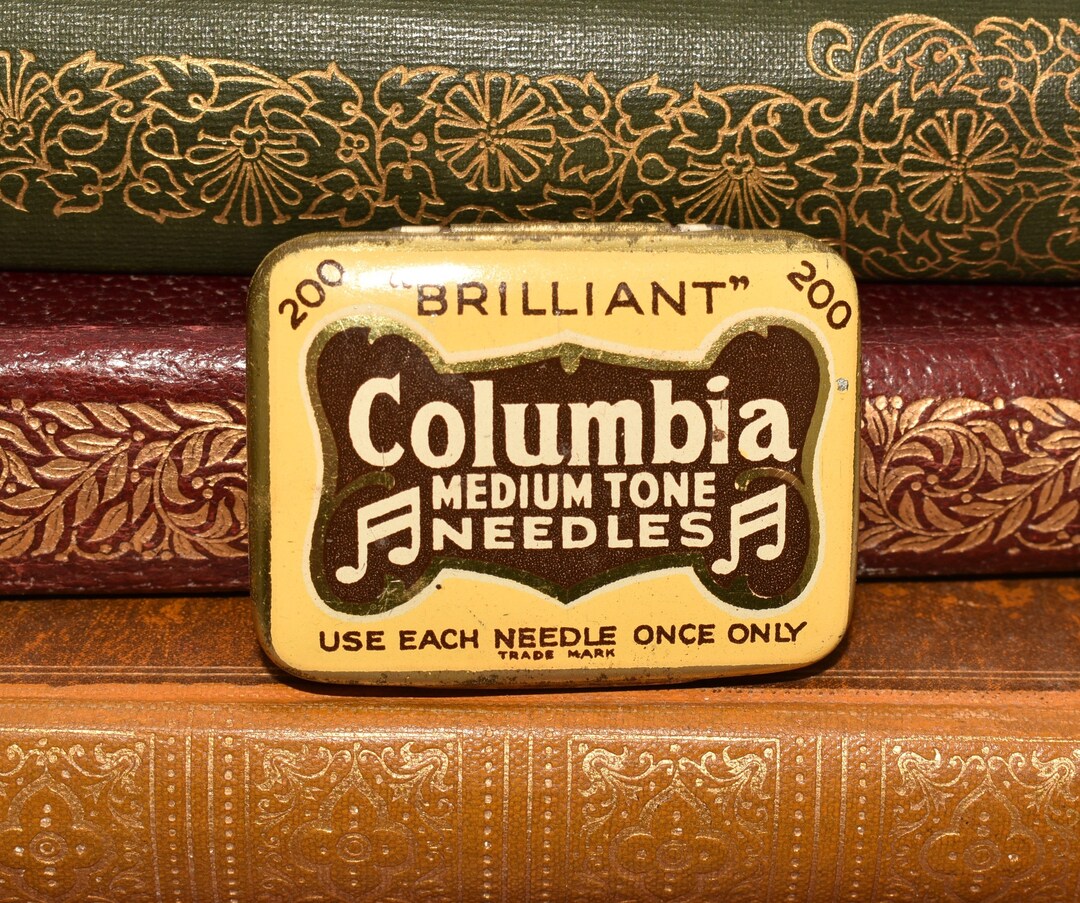 Columbia Gramophone Needle Box Charming Antique Tin Edwardian Period - Etsy