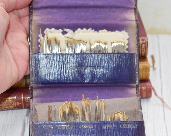 Antique Etui Needle Case - Gorgeous Fine Quality Victorian Folding Case ...