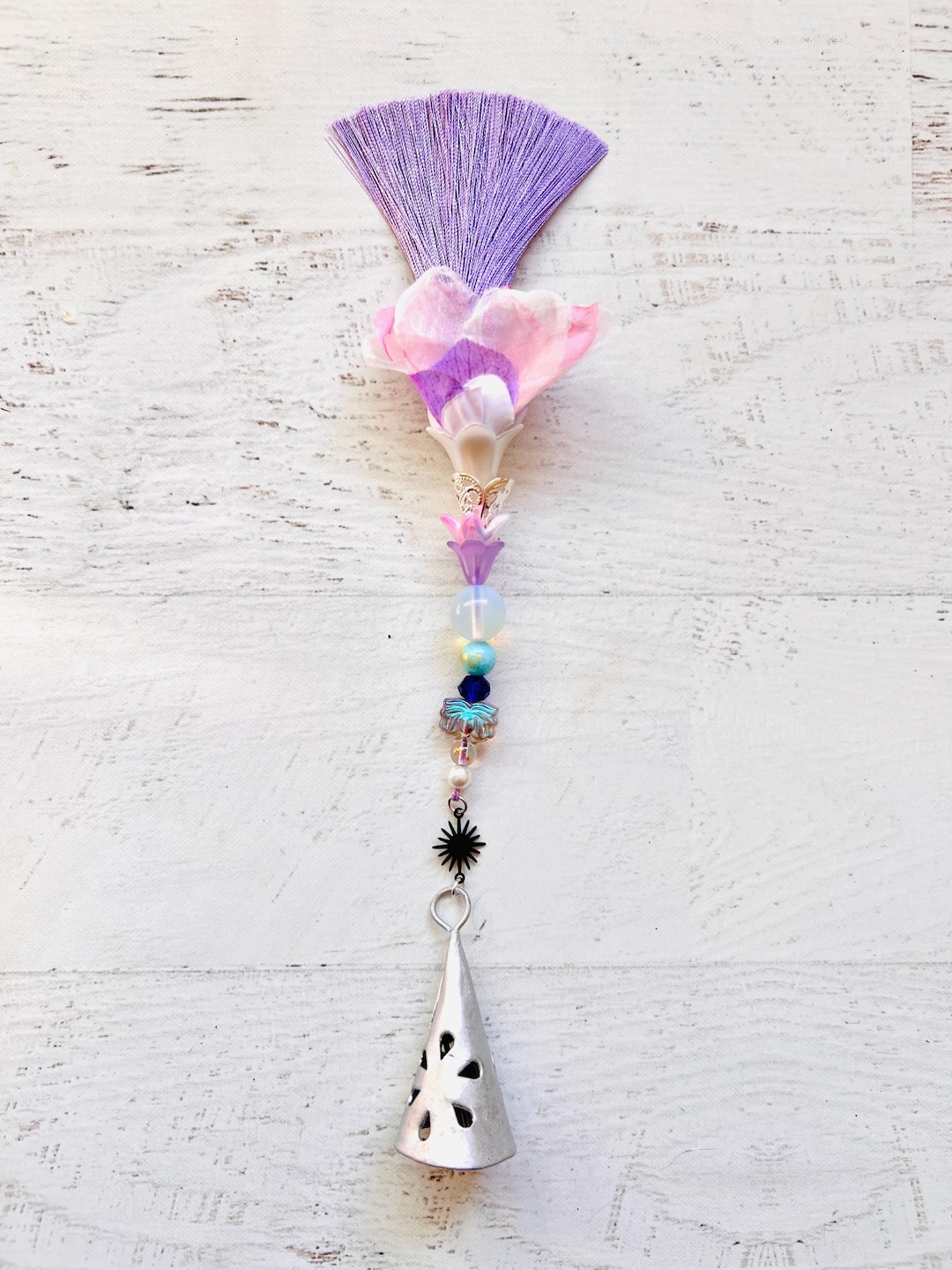 Full Moon Bell - Handmade Silver Ritual Tool, Magical, Witch, Spell ...