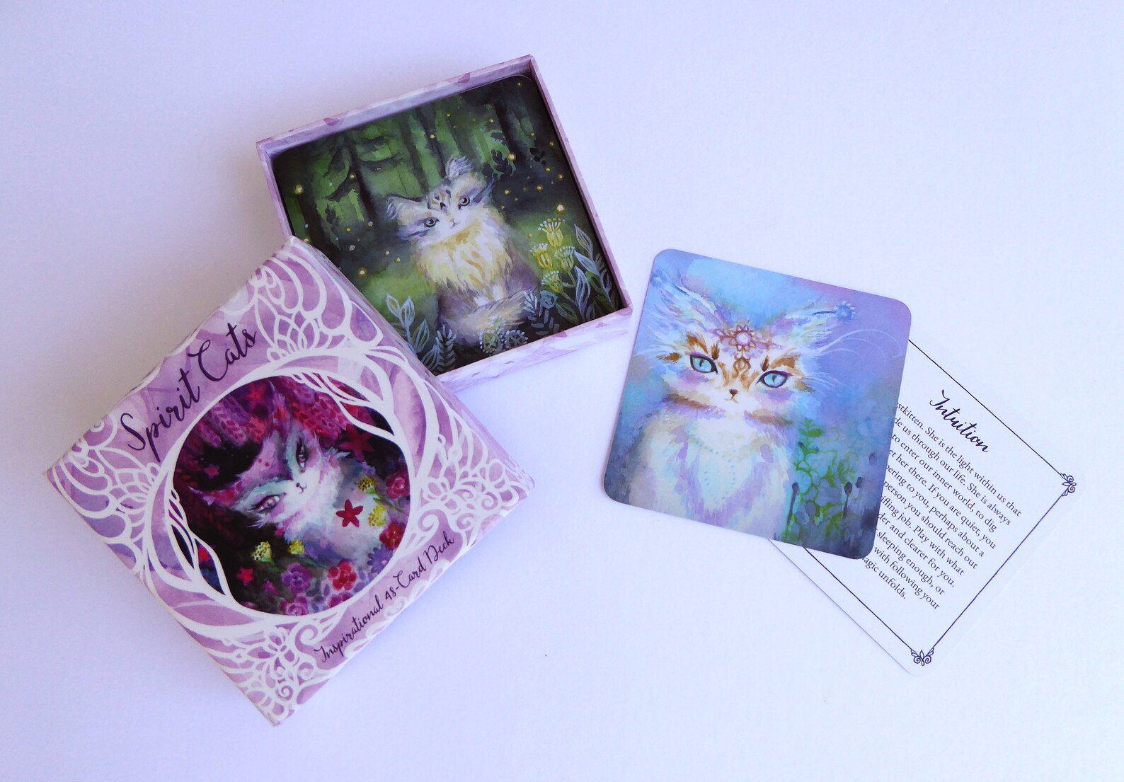 Spirit Cats Oracle Deck Inspirational Card Deck Indie - Etsy