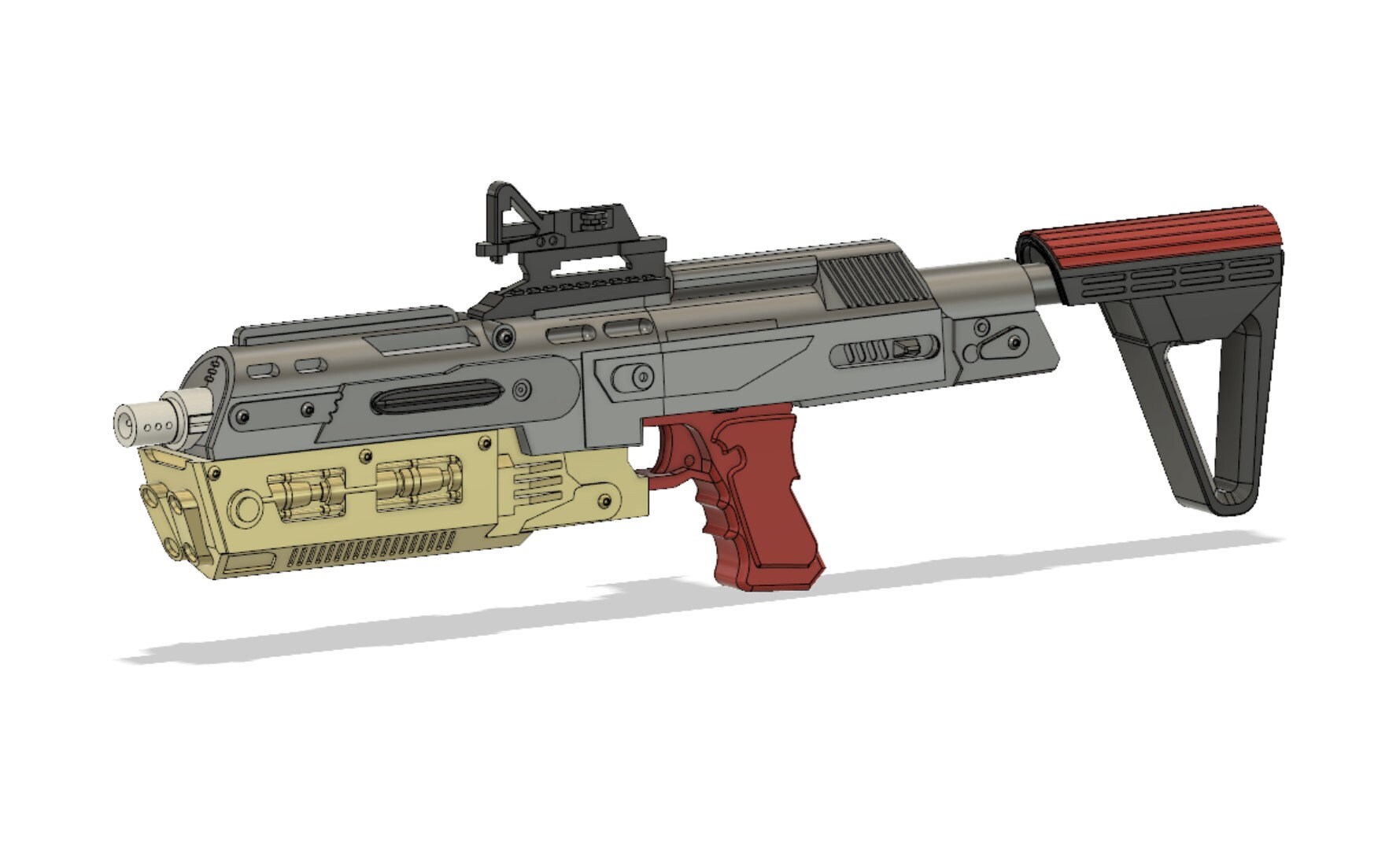 Sith Trooper Blaster 3D Model - Etsy Australia