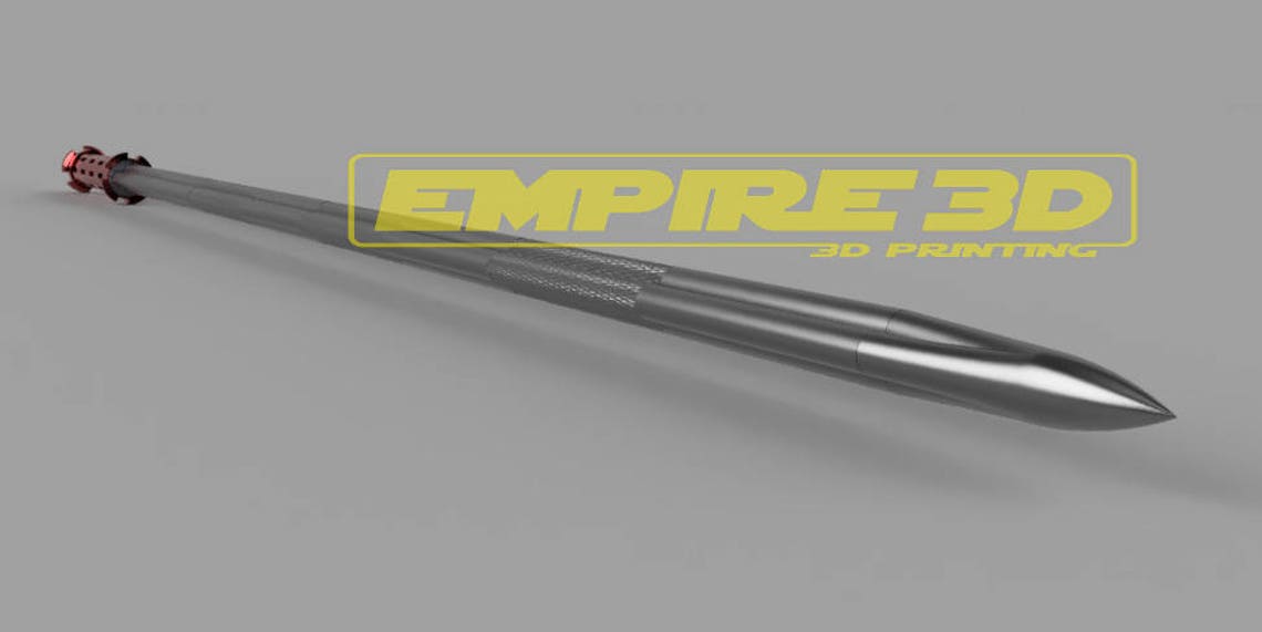 Praetorian Guard Electro Chain Whip 3D Model Stl the Last Jedi | Etsy