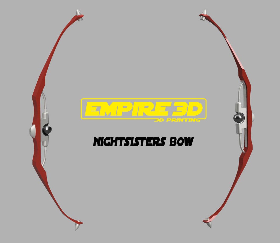Nightsisters Energy Bow 3D Files Star Wars TCW - Etsy Australia