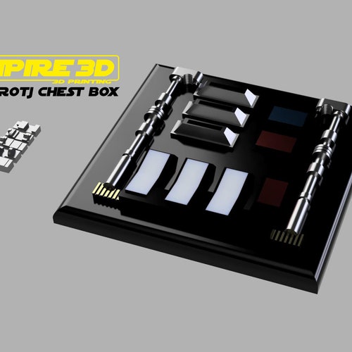 Darth Vader Chest and Shoulder Armor ESB E-V 3D Printable - Etsy