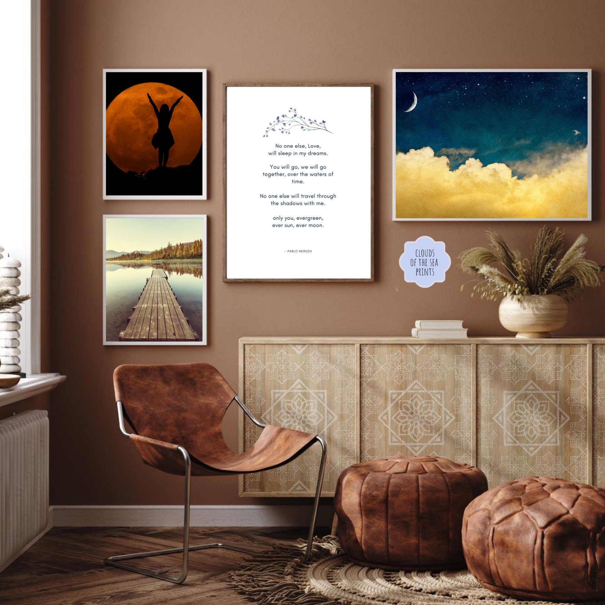 Art & Collectibles Gift for her Love printable poem Neruda Poetry print ...