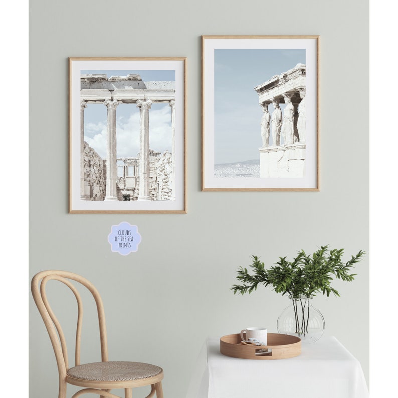 Acropol Set Print Greece Theme Print Set of Two Prints - Etsy