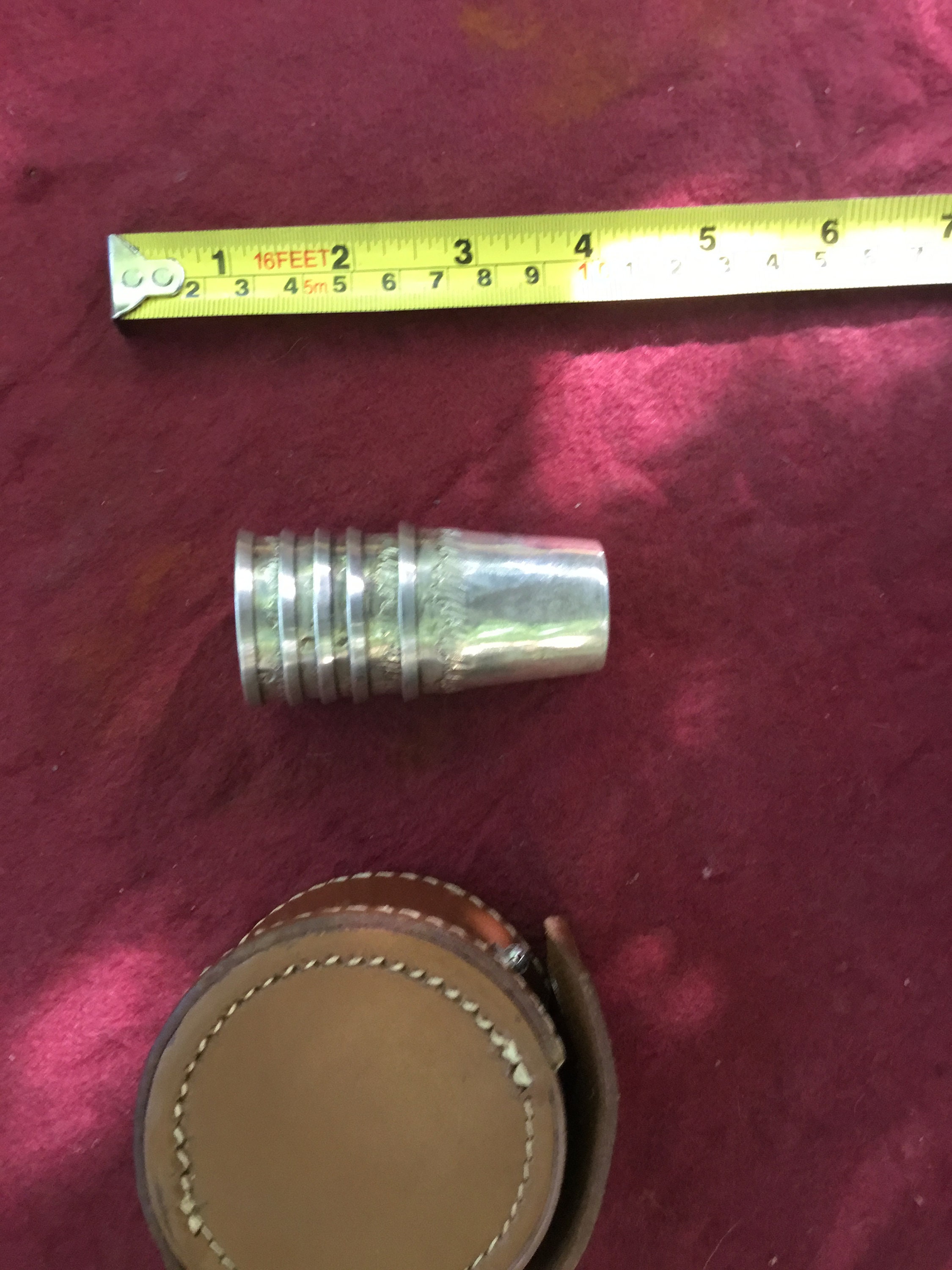 Vintage Silver Shot Cups - Etsy