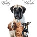 Custom Pet Portrait Digital Prints Gift for Cat and Dog - Etsy