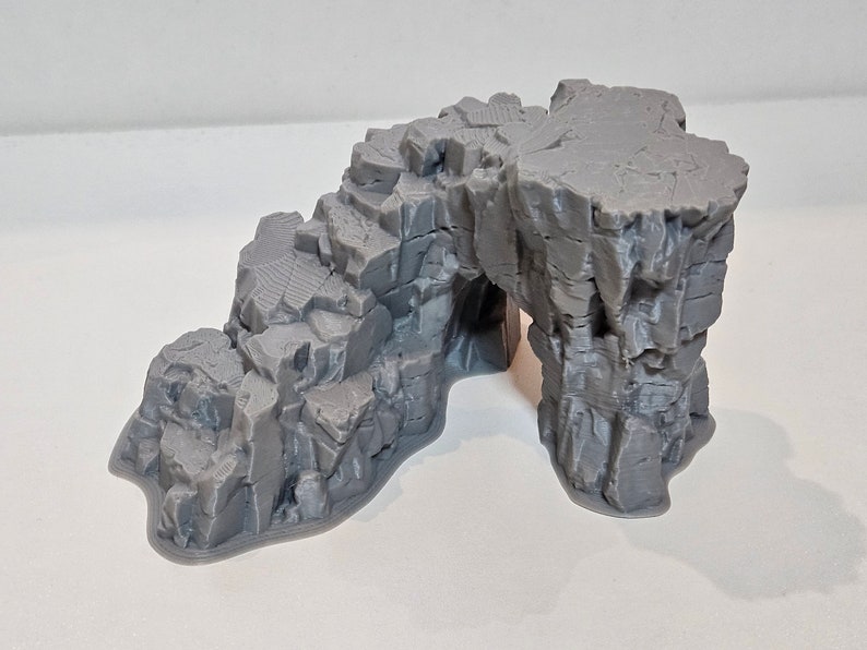 Rocky Stepped Hill Rocky Arch Terrain Wargame Tabletop Terrain Rocks D ...