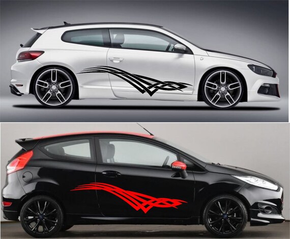 Tribal Car Decal Sticker Street Racing Decal Large Tribal Car - Etsy