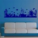 Deep Sea Under Water Scene With Ship Wreck Wall Decal Vinyl Decor ...