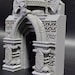 Dwarf Temple Gate With Light up Led / Dwarven Gate Printed Fantasy ...