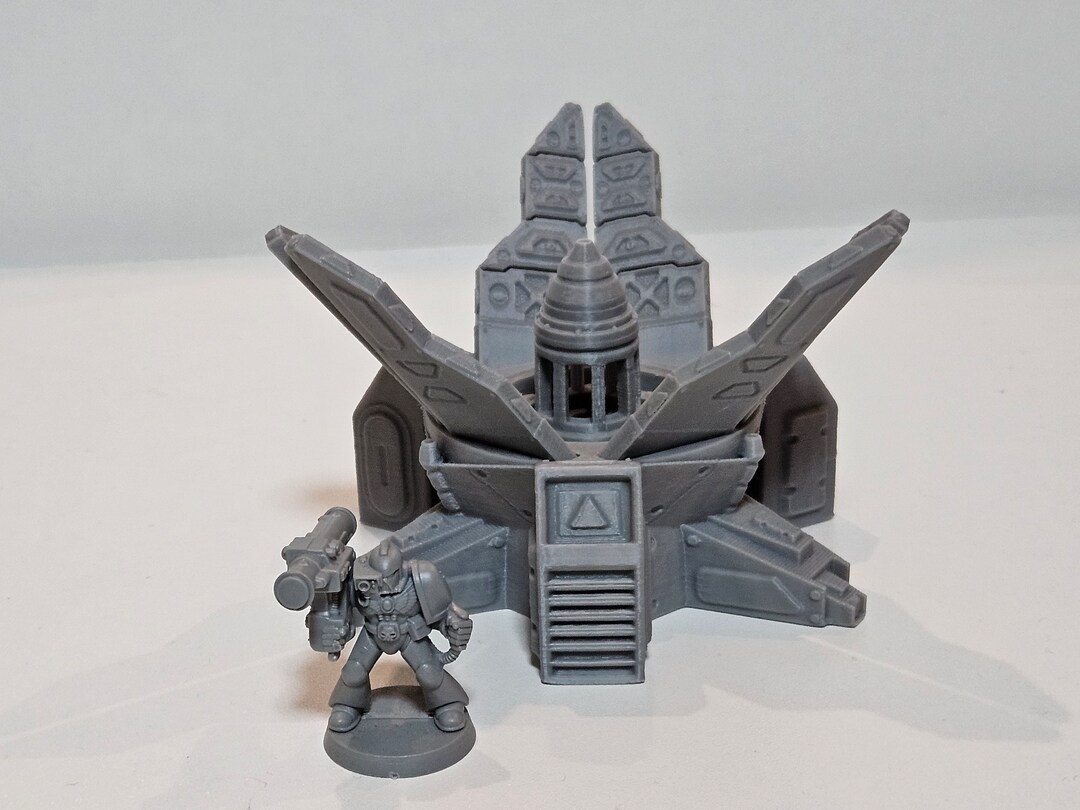 Solar Array Sci-fi Beacon Light Sci-fi Generator Led Light up Beacon ...