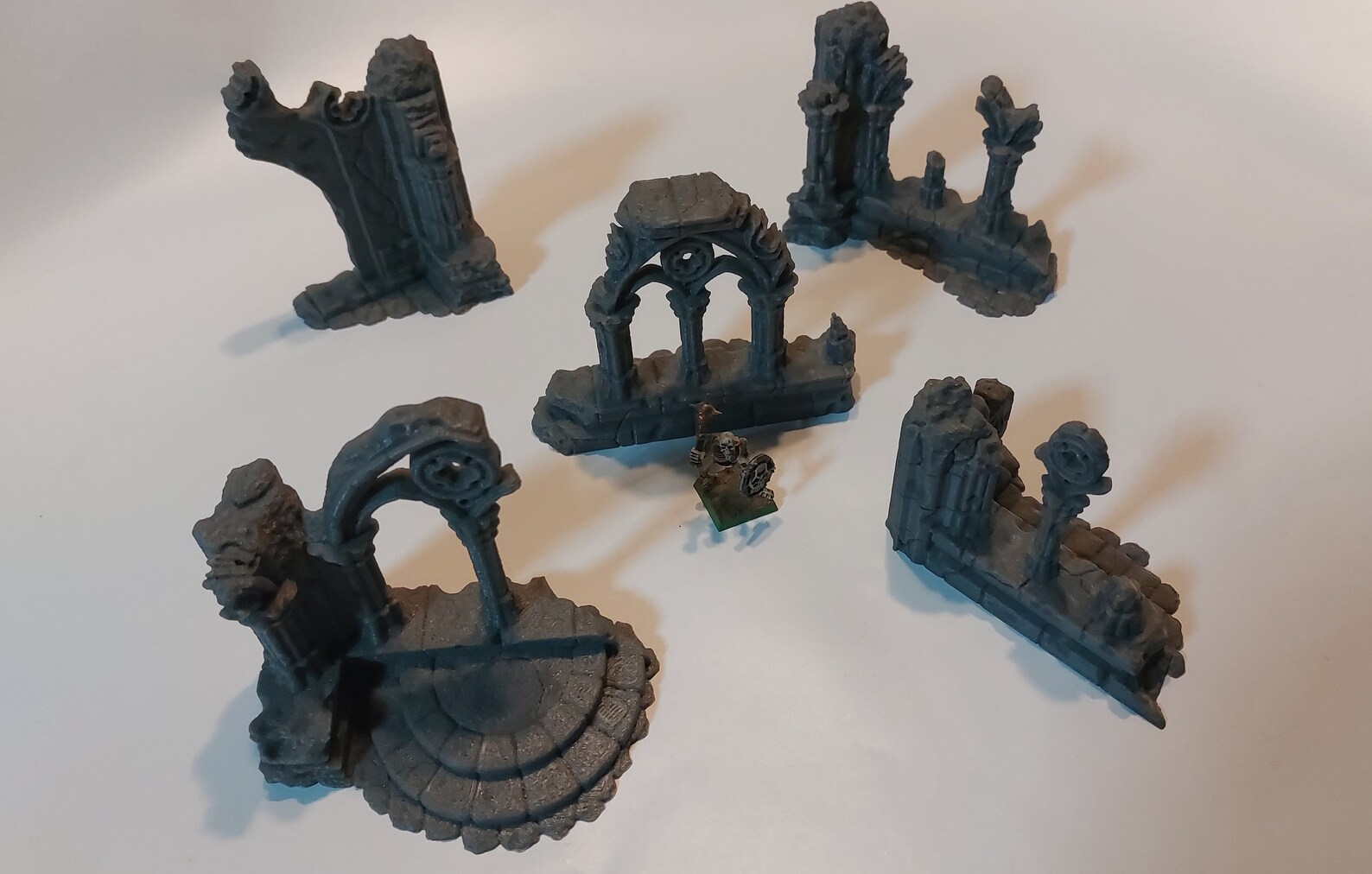 Church Ruin Chapel Ruins Set for Wargaming Warhammer Terrain - Etsy UK