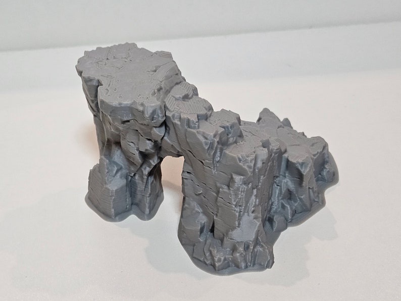 Rocky Stepped Hill Rocky Arch Terrain Wargame Tabletop Terrain Rocks D ...
