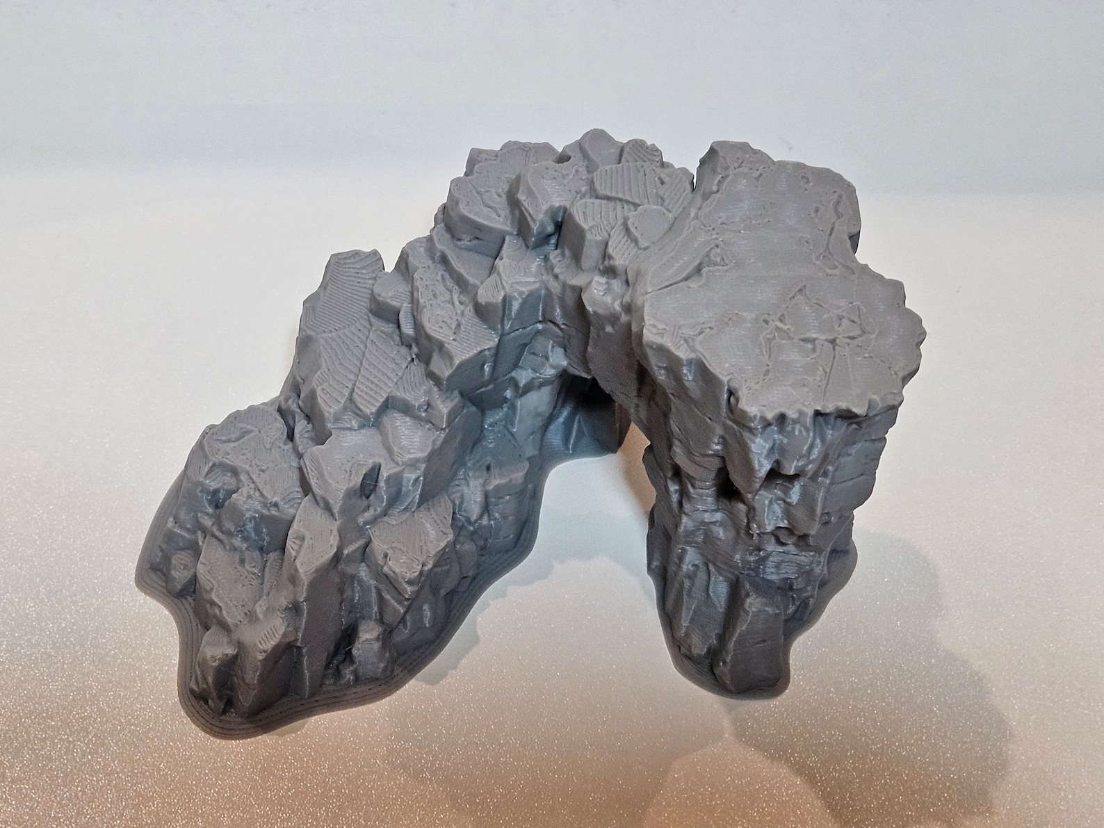 Rocky Stepped Hill Rocky Arch Terrain Wargame Tabletop Terrain Rocks D ...