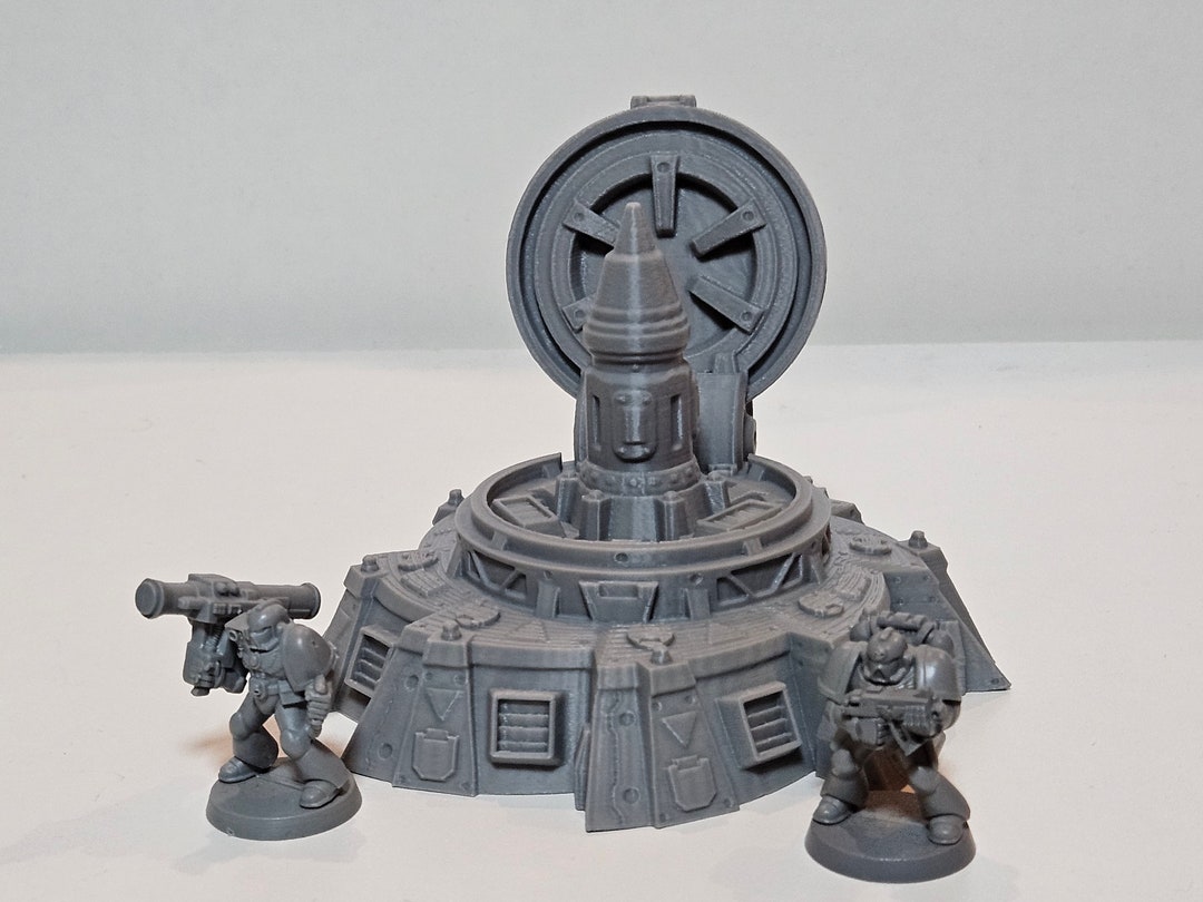 Missile Silo /sci-fi Silo/rocket Silo -nuclear Silo Rocket Launcher ...