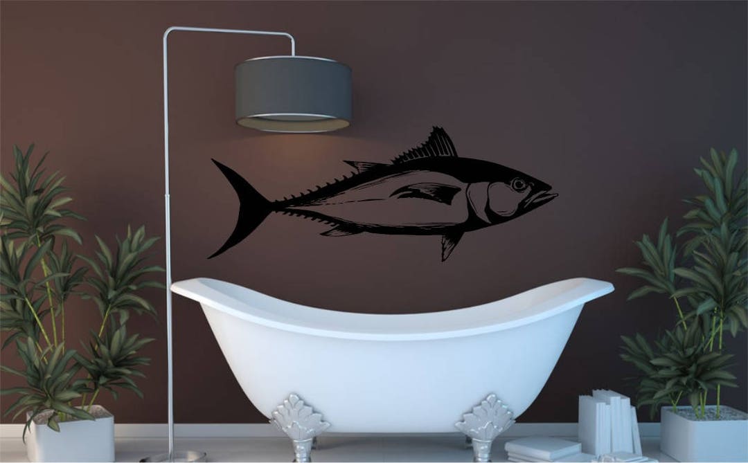 Tuna Fish Wall Decal Vinyl Decor Nursery Decal Baby Wall Decal - Etsy