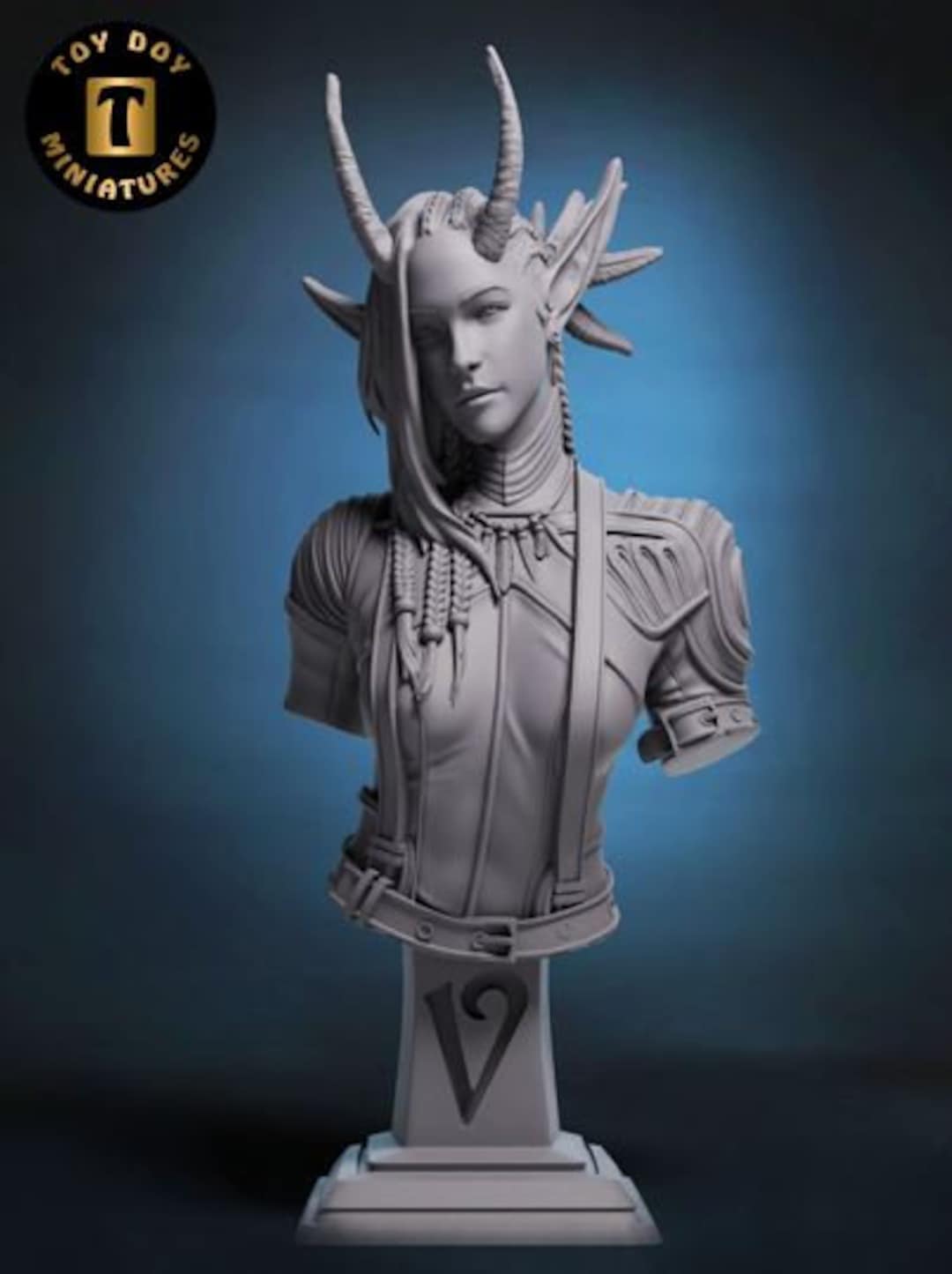 Female Elf Bust/la BELLA MOUNA Elf Bust Highly Detailed Model Resin ...