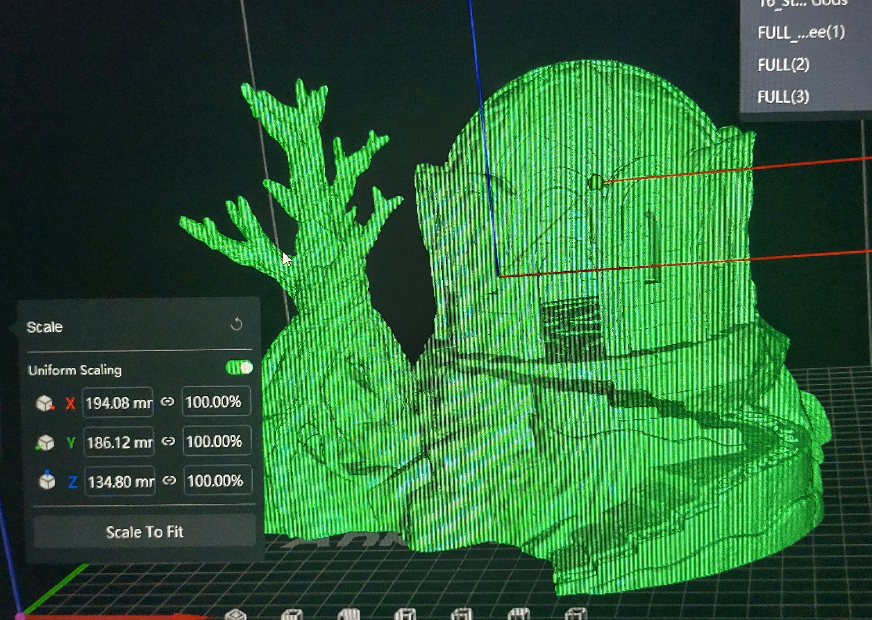 Elven Realms Library on Rocky Hill With Tree/elf 3d Printed Library Rpg ...