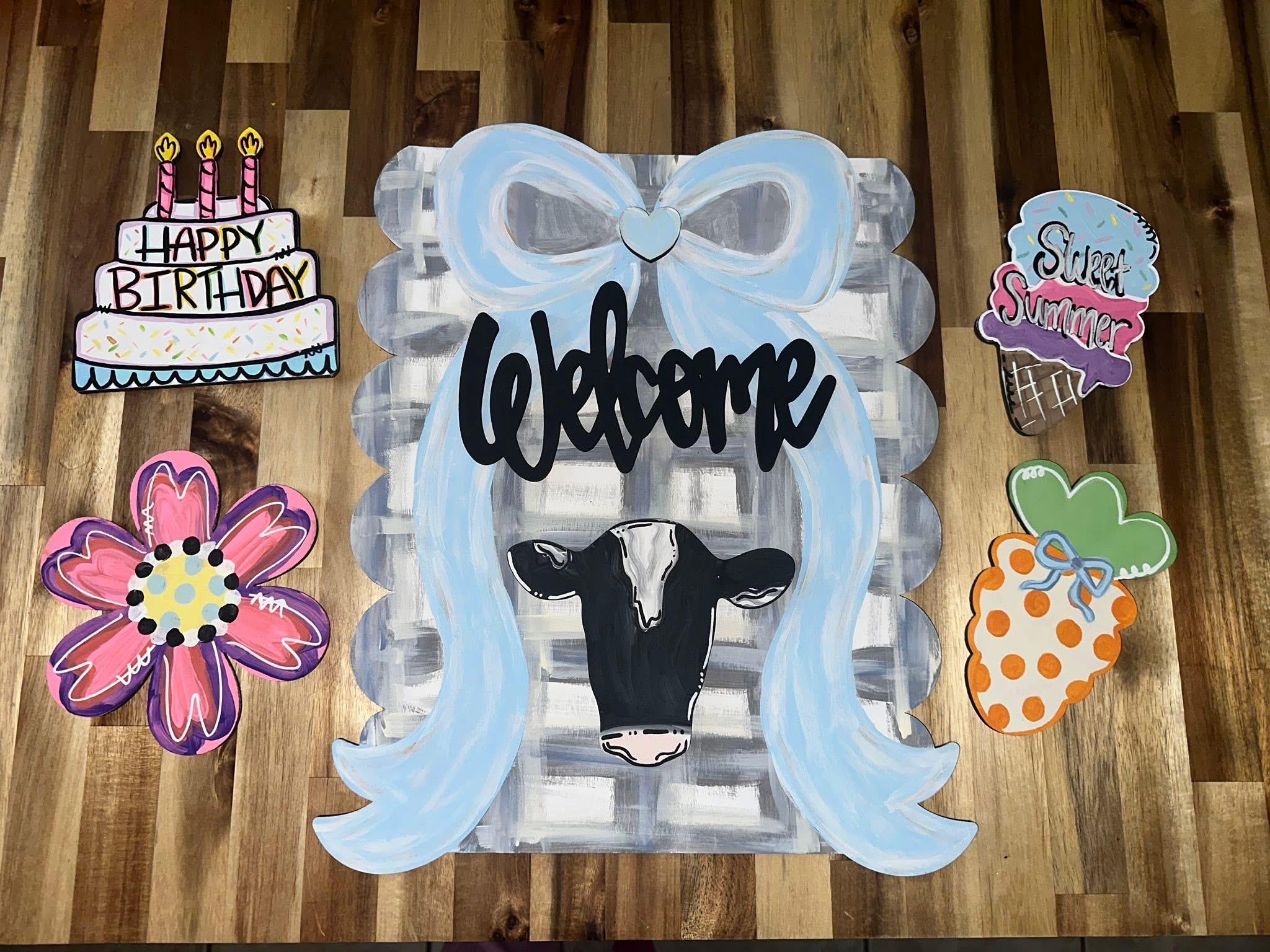 HAPPY BIRTHDAY ATTACHMENT / Interchangeable Attachment / Birthday Decor ...