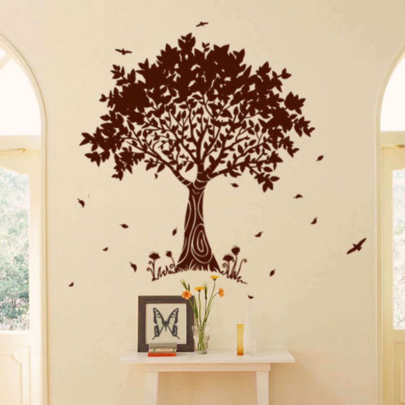 Tree of Harmony | Family Tree Necklace | Vinyl Tree Decal | Vinyl Decal ...