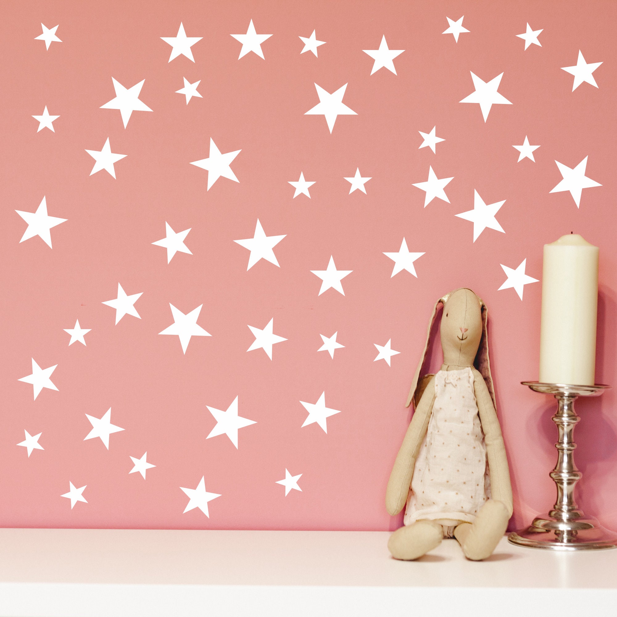 Stars Decal Set of Stars Stickers Starry Sky Decal - Etsy