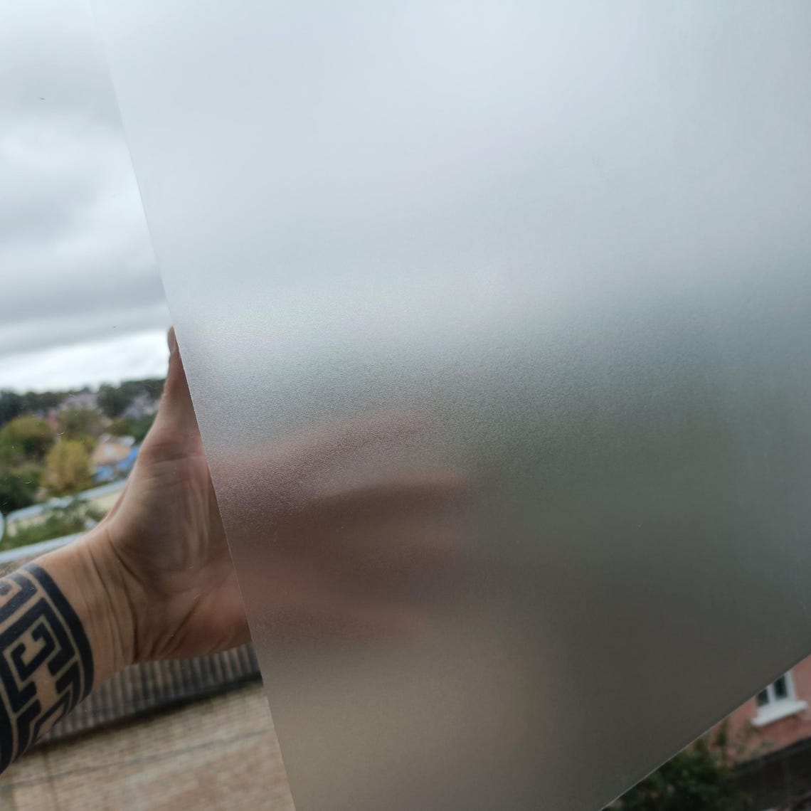 Self-adhesive Decorative Window Film | Frosted Privacy Film ...