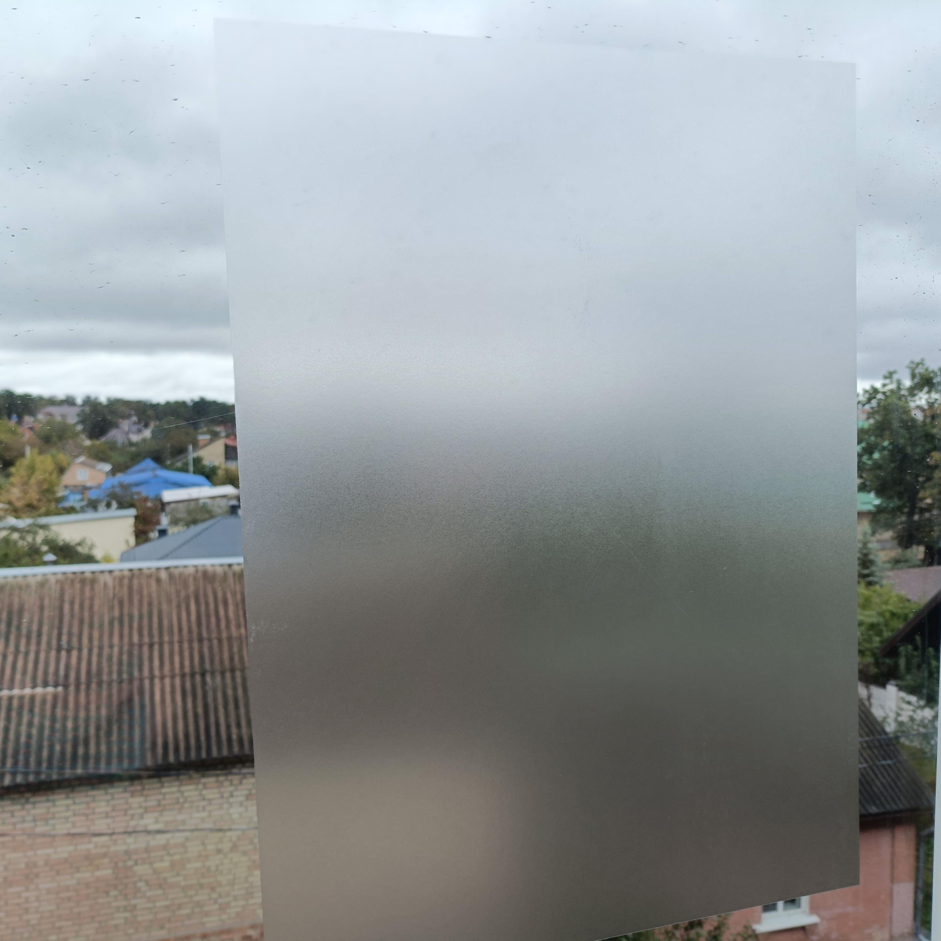 Self-adhesive Decorative Window Film | Frosted Privacy Film | Sandblasted Glass Look | Etched ...