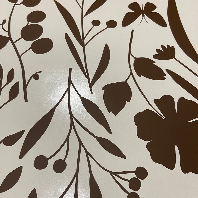 Wildflower Decal | Field Grass Decal | Meadow Grasses Sticker | Steppe ...