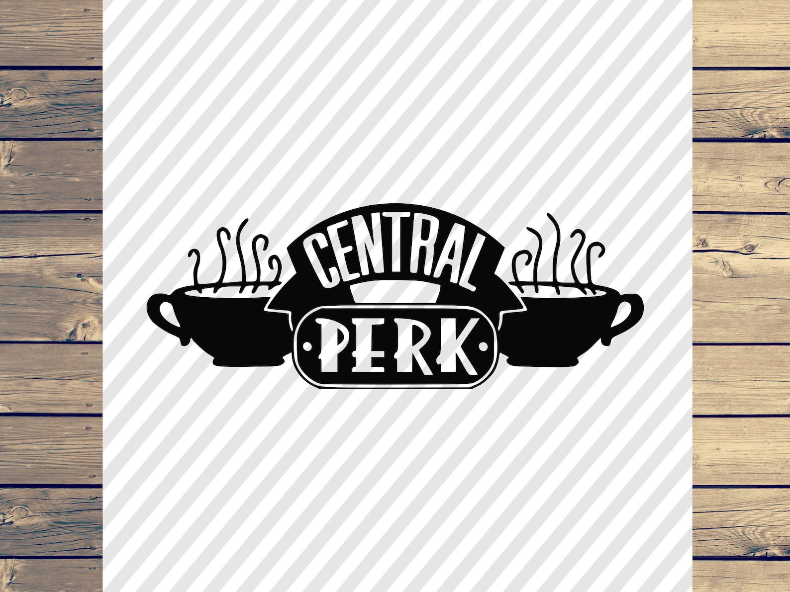 Buy Ah Central Perk Friends Fame SVG Cut File for Cricut ...