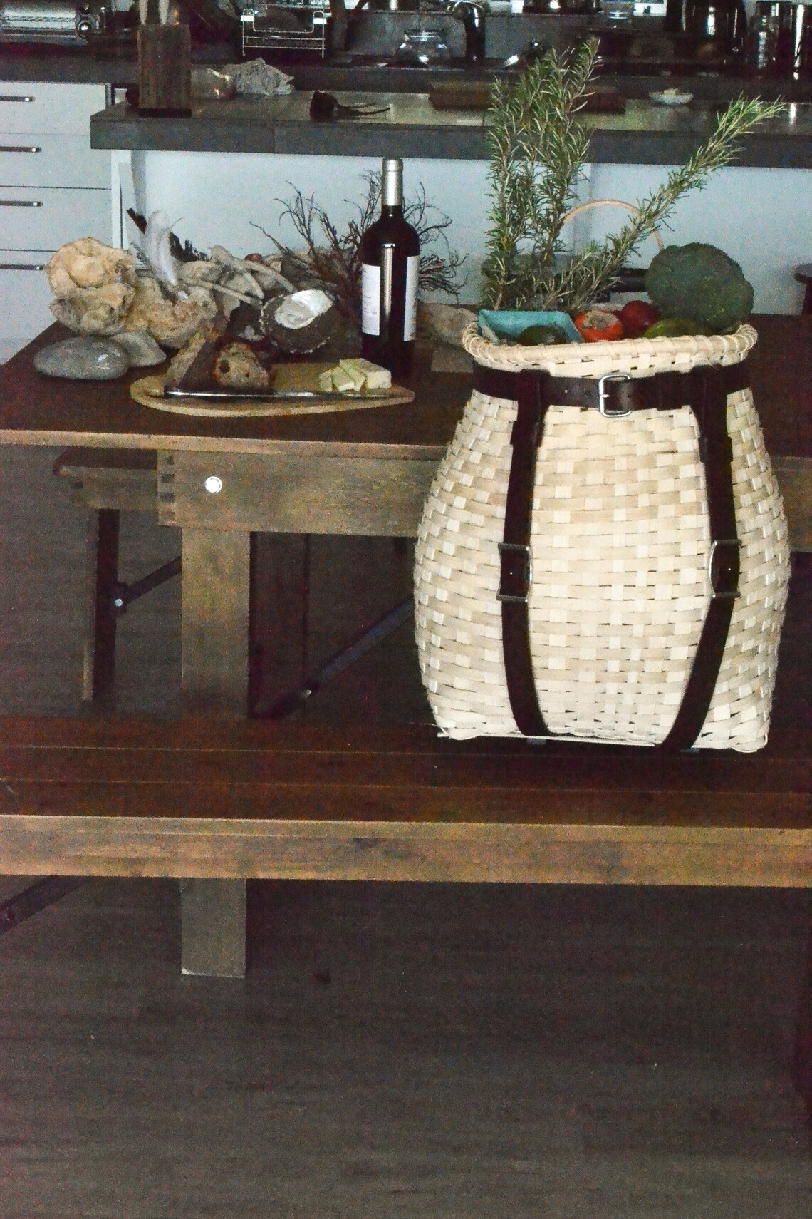 Handmade Shopping Basket - Etsy