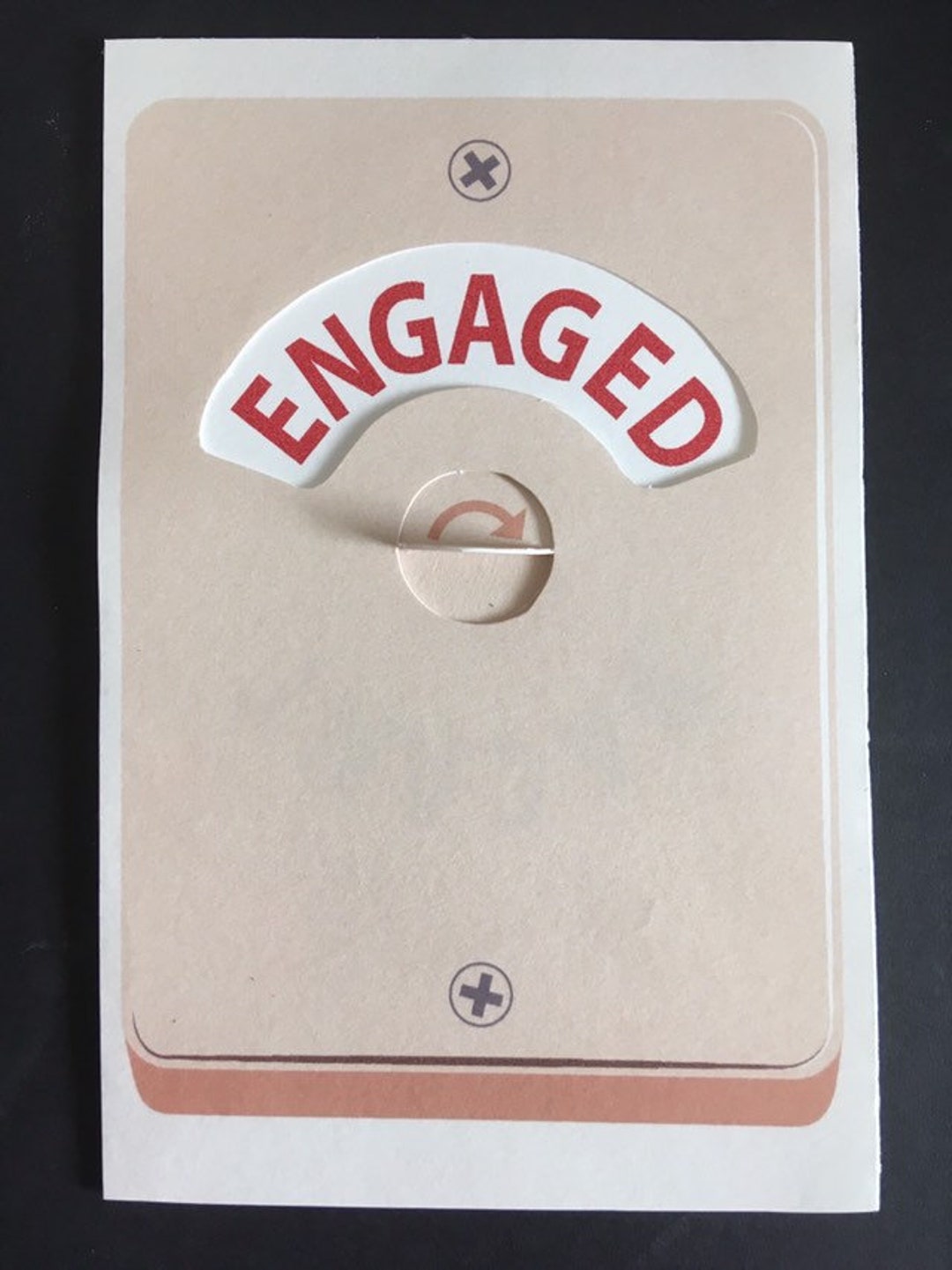 Engaged / Engagement Card - Moveable Interactive Novelty Wedding ...