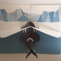 Southern Resident Orcas, Killer Whale, Pastel Art, Orca Holiday Cards ...