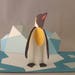 Pop up Penguin Arctic Greetings Card! Popup Christmas Winter Snow Card ...