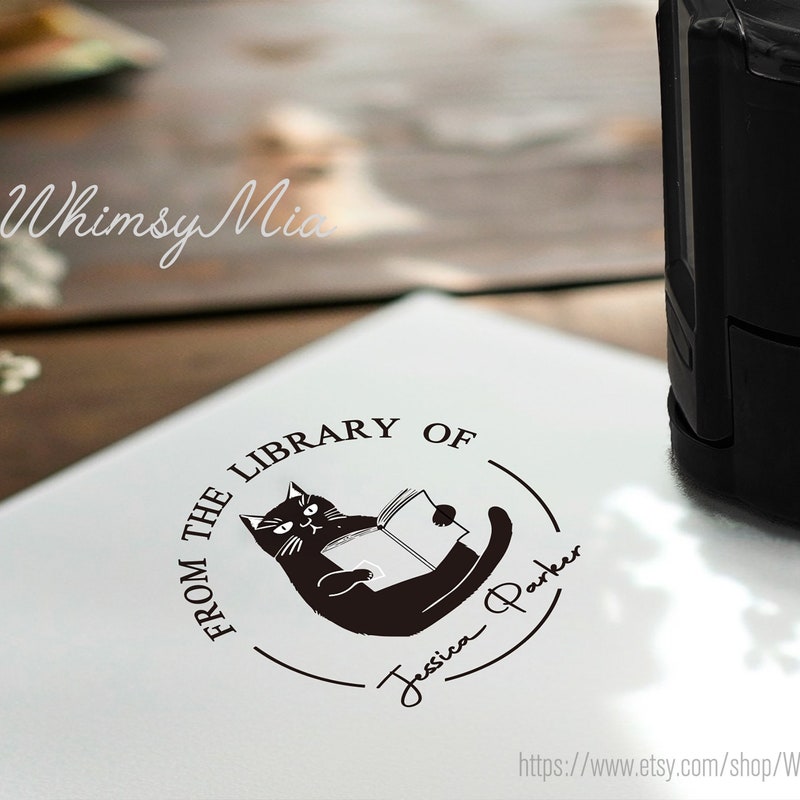 Cat Stamp - Etsy
