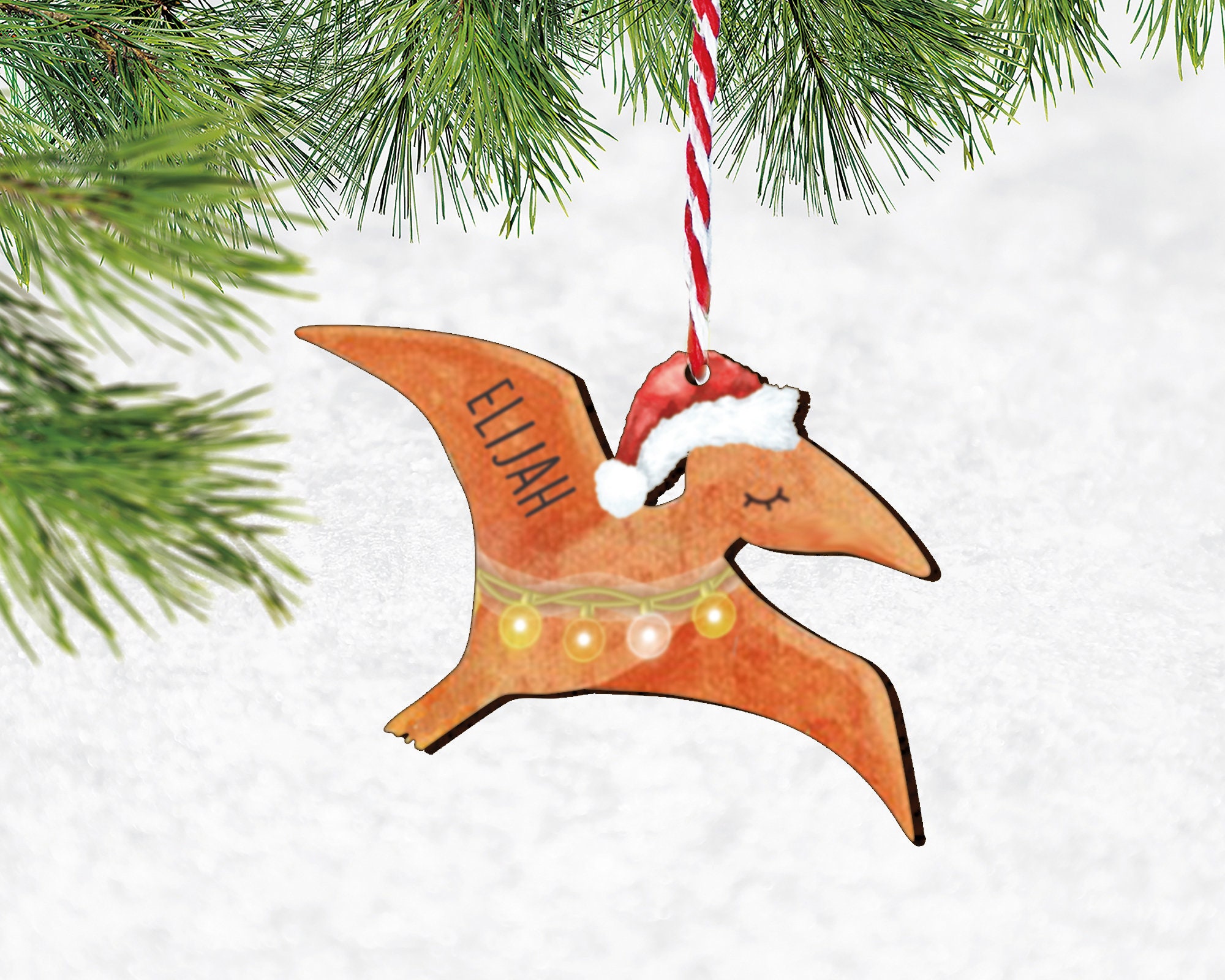 Dinosaur Tree Decoration for Kids T-rex Ornament | Etsy