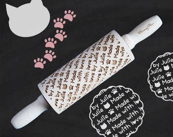 Cat Rolling Pin - Etsy