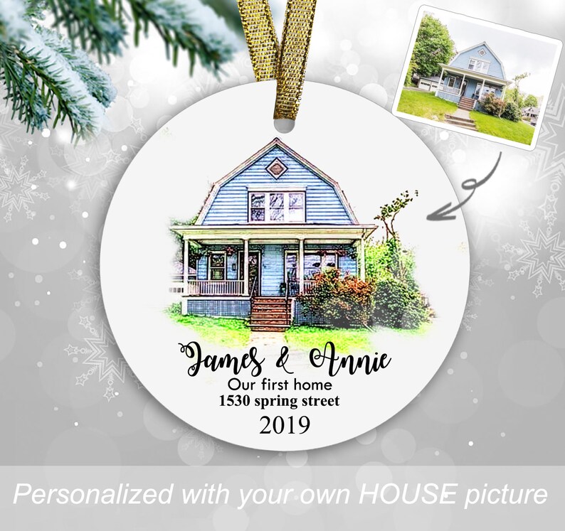 New Home Christmas Ornament, Our First Home Ornament, First Home ...