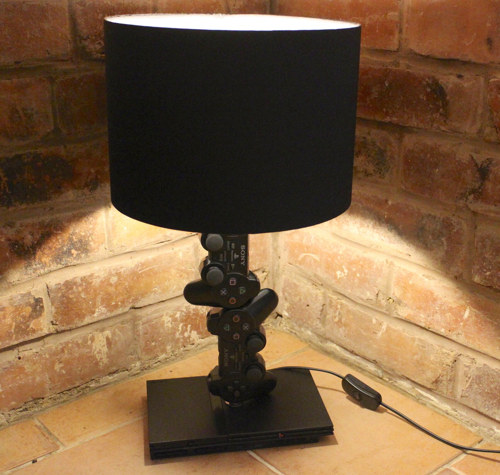 Playstation Two Slim PS2 Retro Gaming Desk Lamp Ultimate Nerd | Etsy