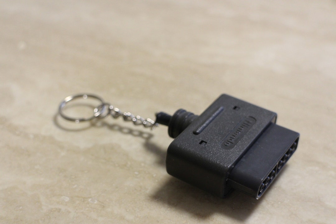 Nintendo Controller Keychain, Perfect Gift for a Retro Gamer - Etsy
