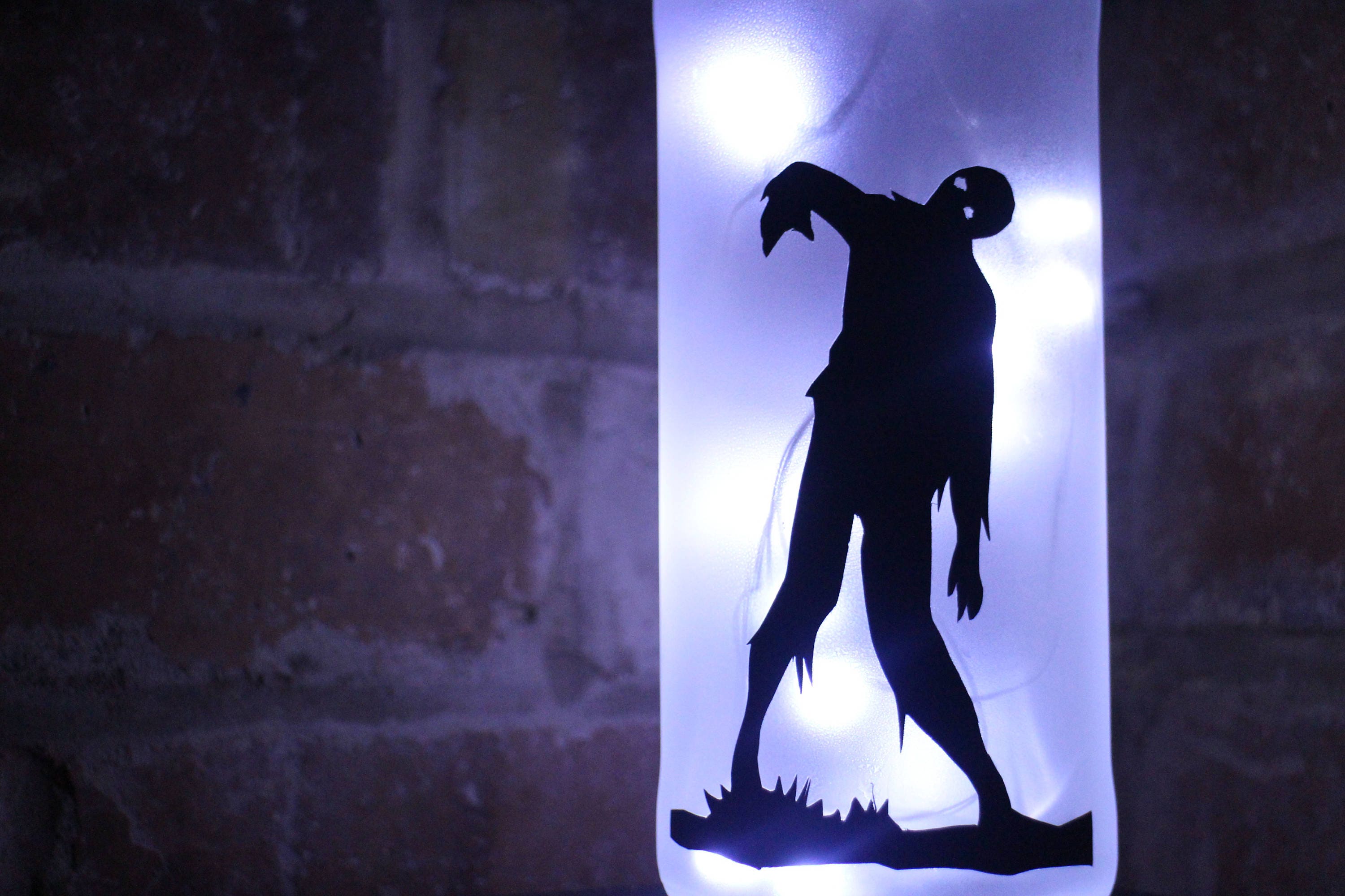 Zombies Undead Liquor Bottle Lamp 20 LED Lights | Etsy